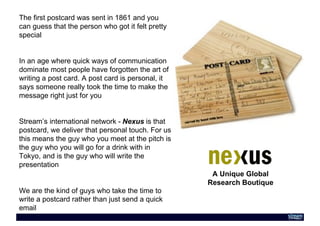 Introducing stream | PPT