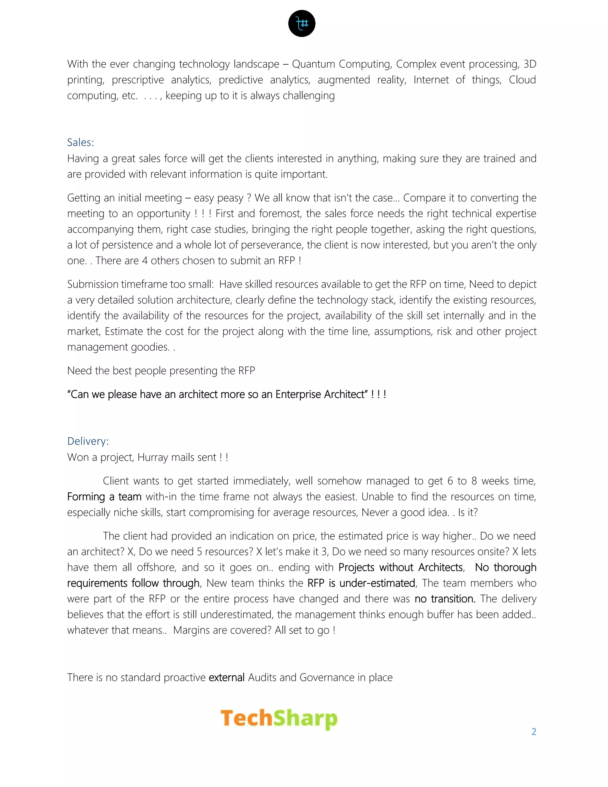 Introducing techsharp | PDF