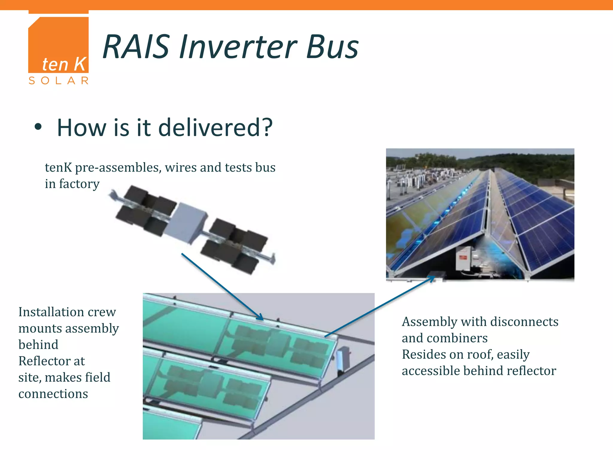 Introducing ten ksolar rais inverter bus 130809 | PPTX