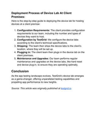 Introducing TestGrid’s Private Device Lab.pdf