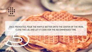 Introducing the Carousel - The Ultimate Artisan Waffle Baker | PDF