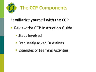 Introducing the ccp | PPT