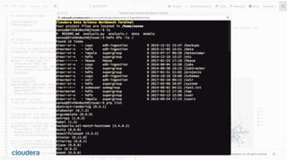 Part 1: Introducing the Cloudera Data Science Workbench | PPTX