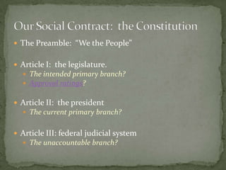 Introducing the constitution | PPT