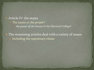 Introducing the constitution | PPT