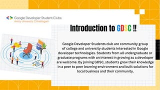 GDSC Info Session'23 | PPT