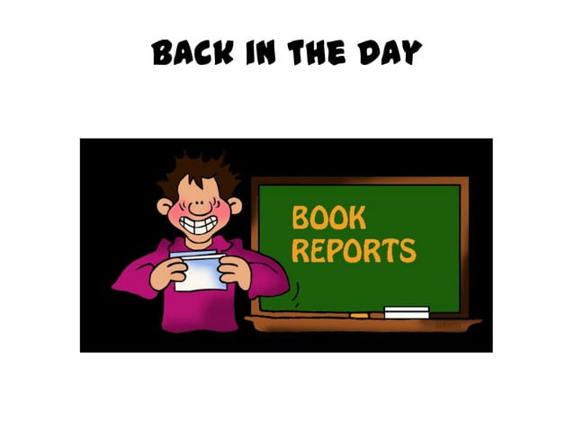 Introducing the digital book report | PPT