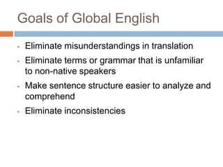 Introducing the Global English Style Guide | PPTX