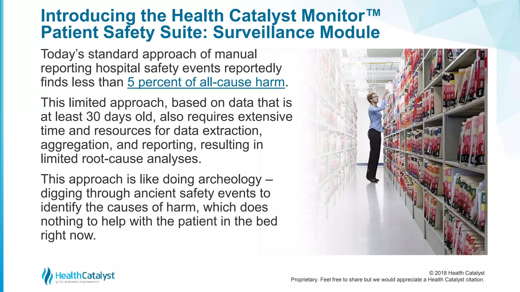 Introducing the Health Catalyst Monitor™ Patient Safety Suite ...