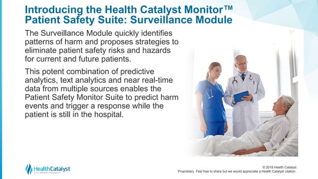 Introducing the Health Catalyst Monitor™ Patient Safety Suite ...