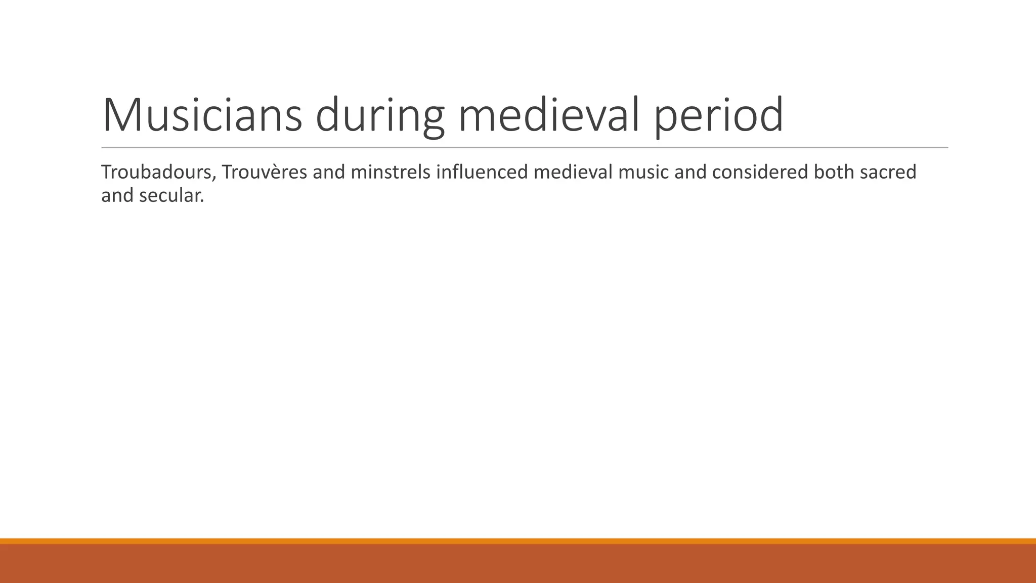 Introducing the history of western music | PPTX