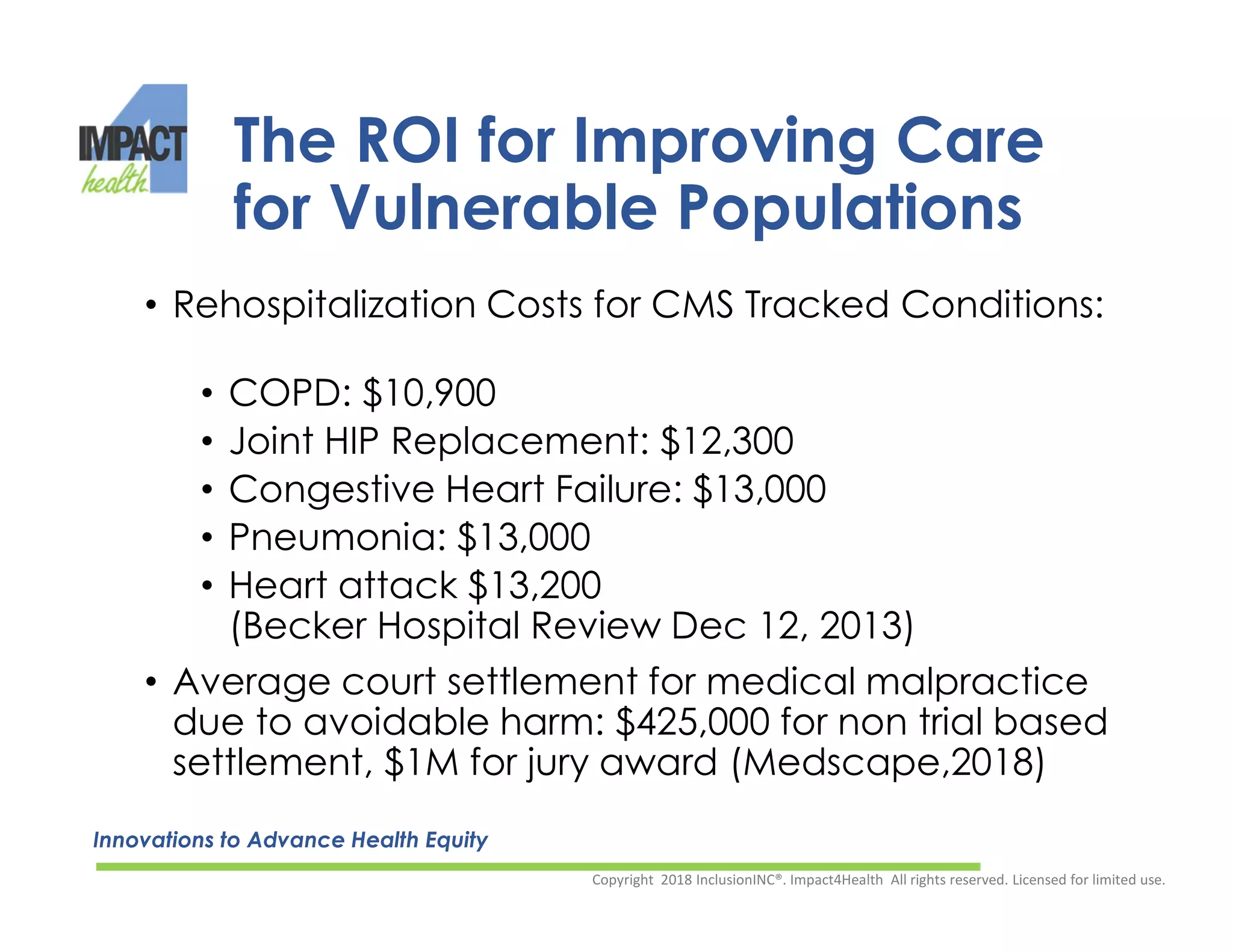 Introducing the Inclusion Scorecard for Population Health | PDF
