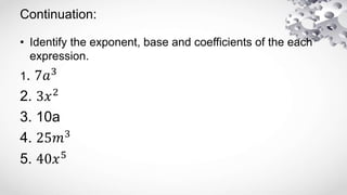 INTRODUCING THE LANGUAGE OF ALGEBRA.pptx