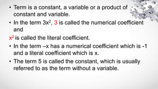 INTRODUCING THE LANGUAGE OF ALGEBRA.pptx