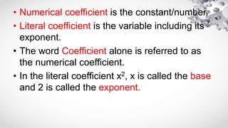 INTRODUCING THE LANGUAGE OF ALGEBRA.pptx