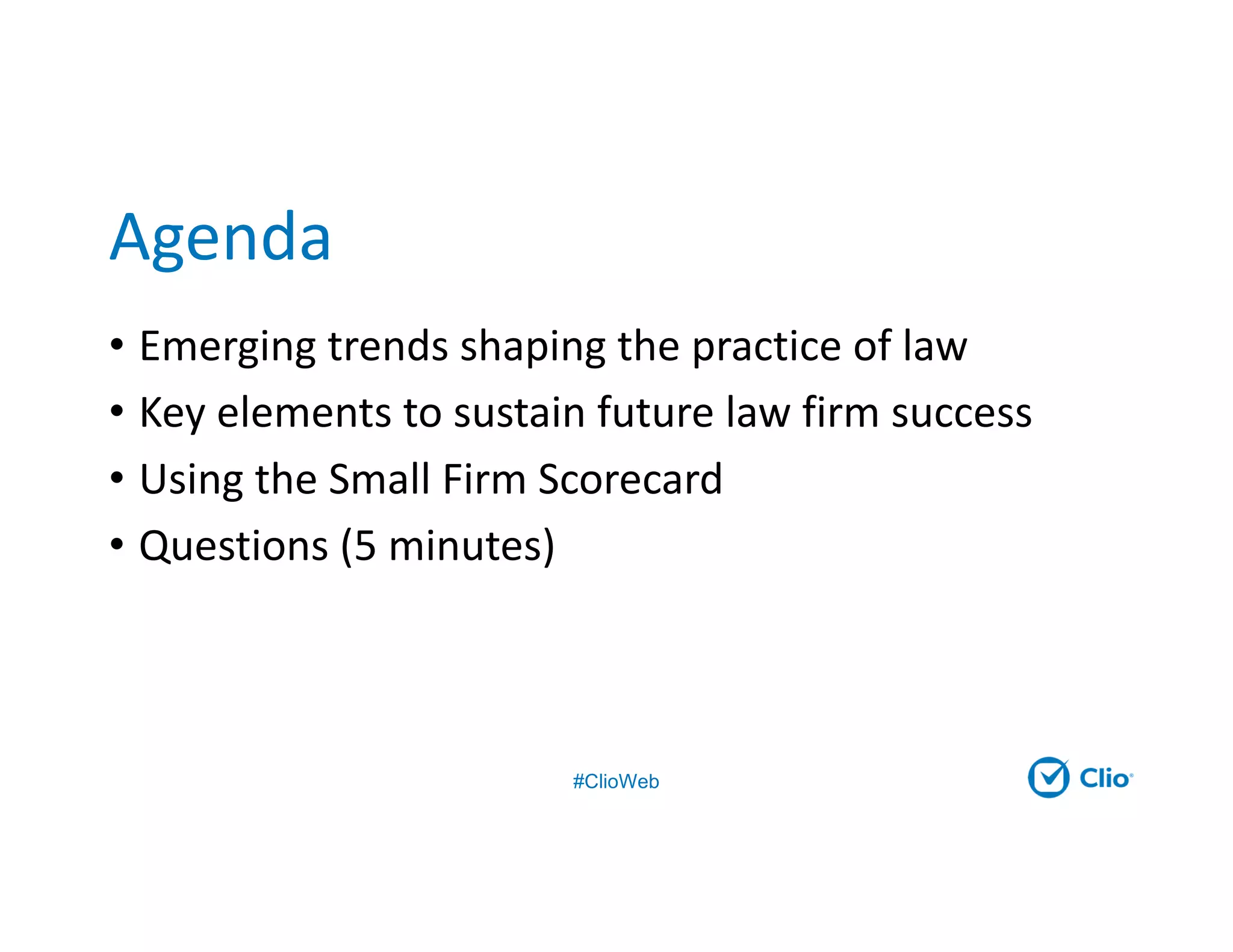 Introducing the Small Firm Scorecard with Lawyerist | PDF