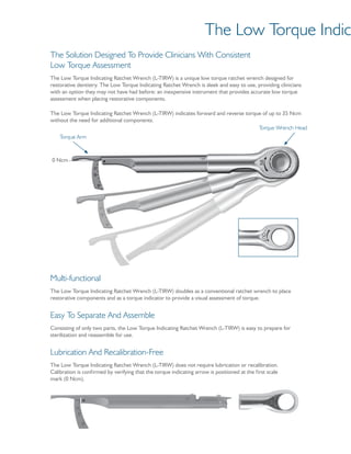Low Torque Indicating Ratchet | PDF