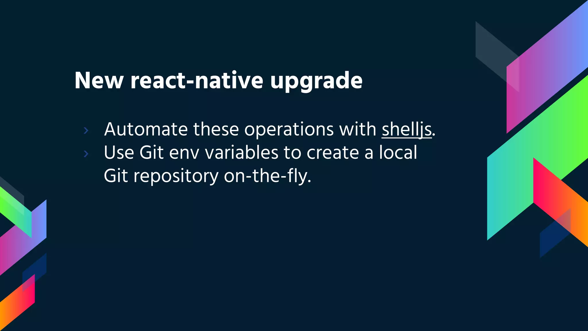 Introducing the new "react-native upgrade" | PDF