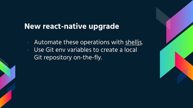 Introducing the new "react-native upgrade" | PPT | Free Download