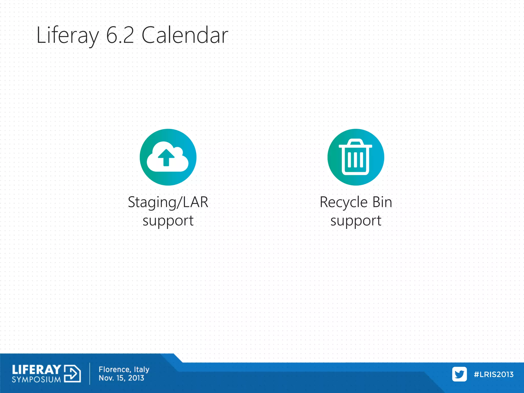 Introducing the new calendar app in liferay 6.2 | PPT