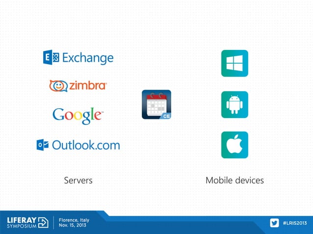 Introducing the new calendar app in liferay 6.2 | PPT
