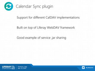 Introducing the new calendar app in liferay 6.2 | PPT