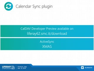 Introducing the new calendar app in liferay 6.2 | PPT