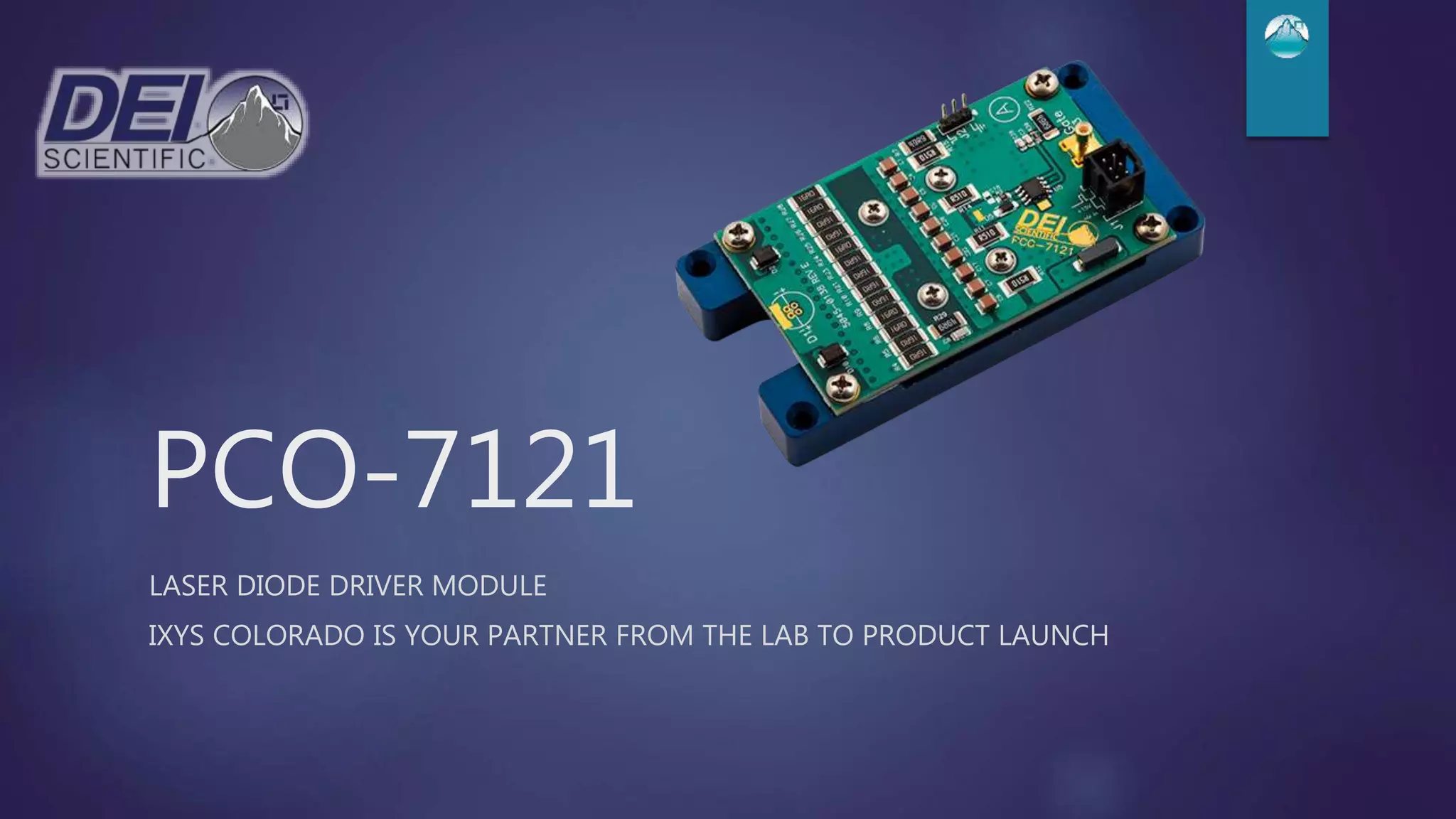 Introducing the PCO-7121 | PPT
