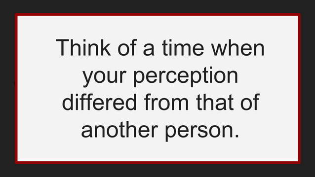 Introducing the Perception Process -2024 .pptx