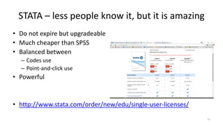 Introducing The R Software | PPT