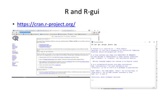 Introducing The R Software | PPT