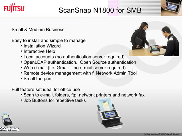 Introducing the ScanSnap N1800 network scanner | PPT