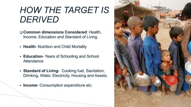 No Poverty SDG1, Target 1.1 and associated indicators | PPT