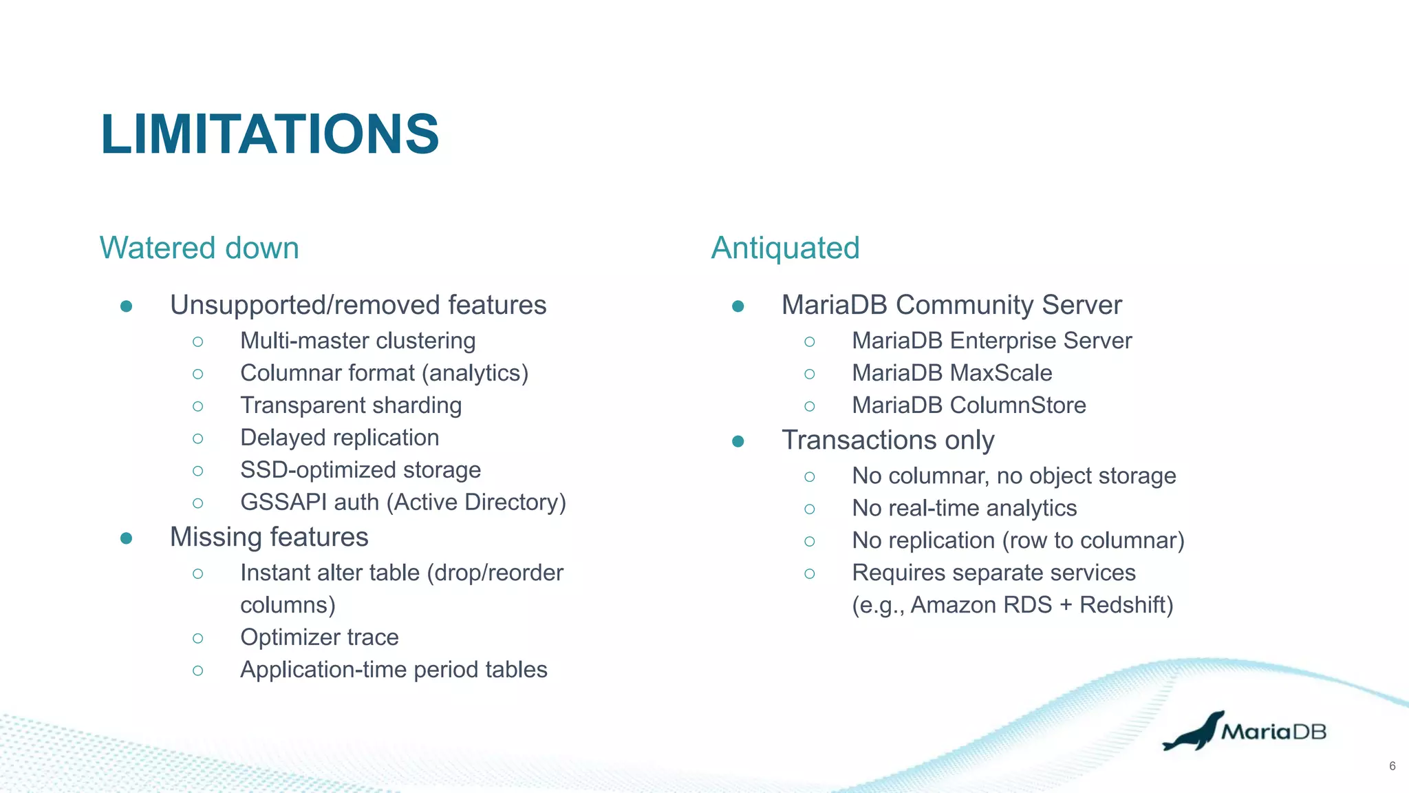 Introducing the ultimate MariaDB cloud, SkySQL | PPT