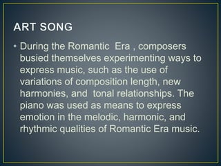 INTRODUCING THE VOCAL MUSIC OF THE ROMANTIC ERA.pptx