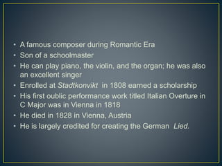 INTRODUCING THE VOCAL MUSIC OF THE ROMANTIC ERA.pptx