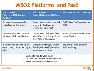 Introducing the WSO2 Platform | PPTX