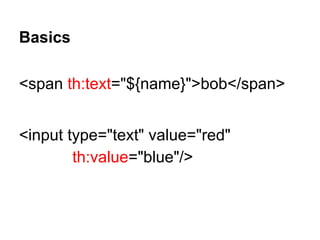 Introducing thymeleaf | PDF