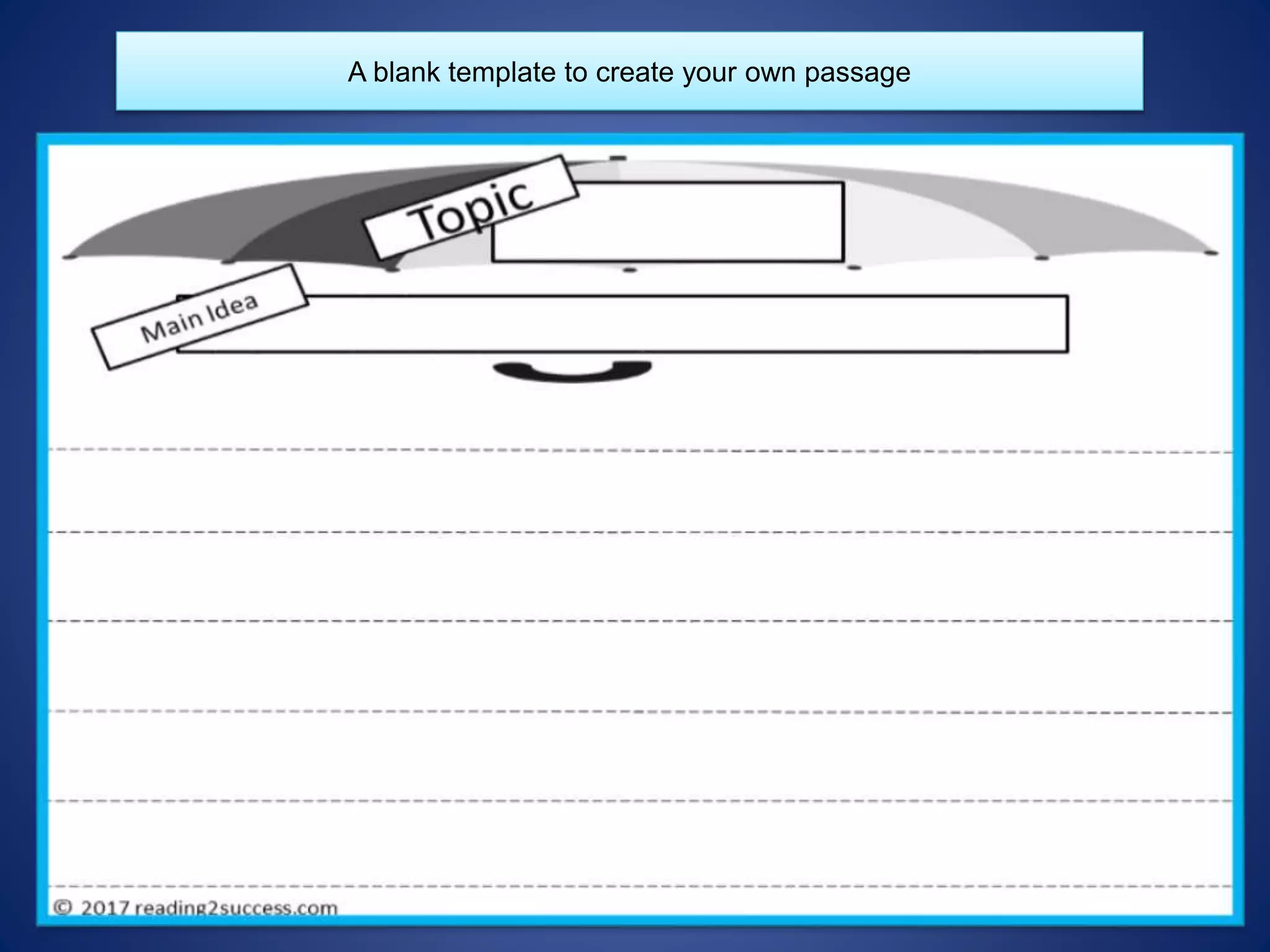 Introducing Topic and Main Idea | PPTX