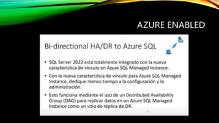 Introducing to sql server 2022 | PPTX