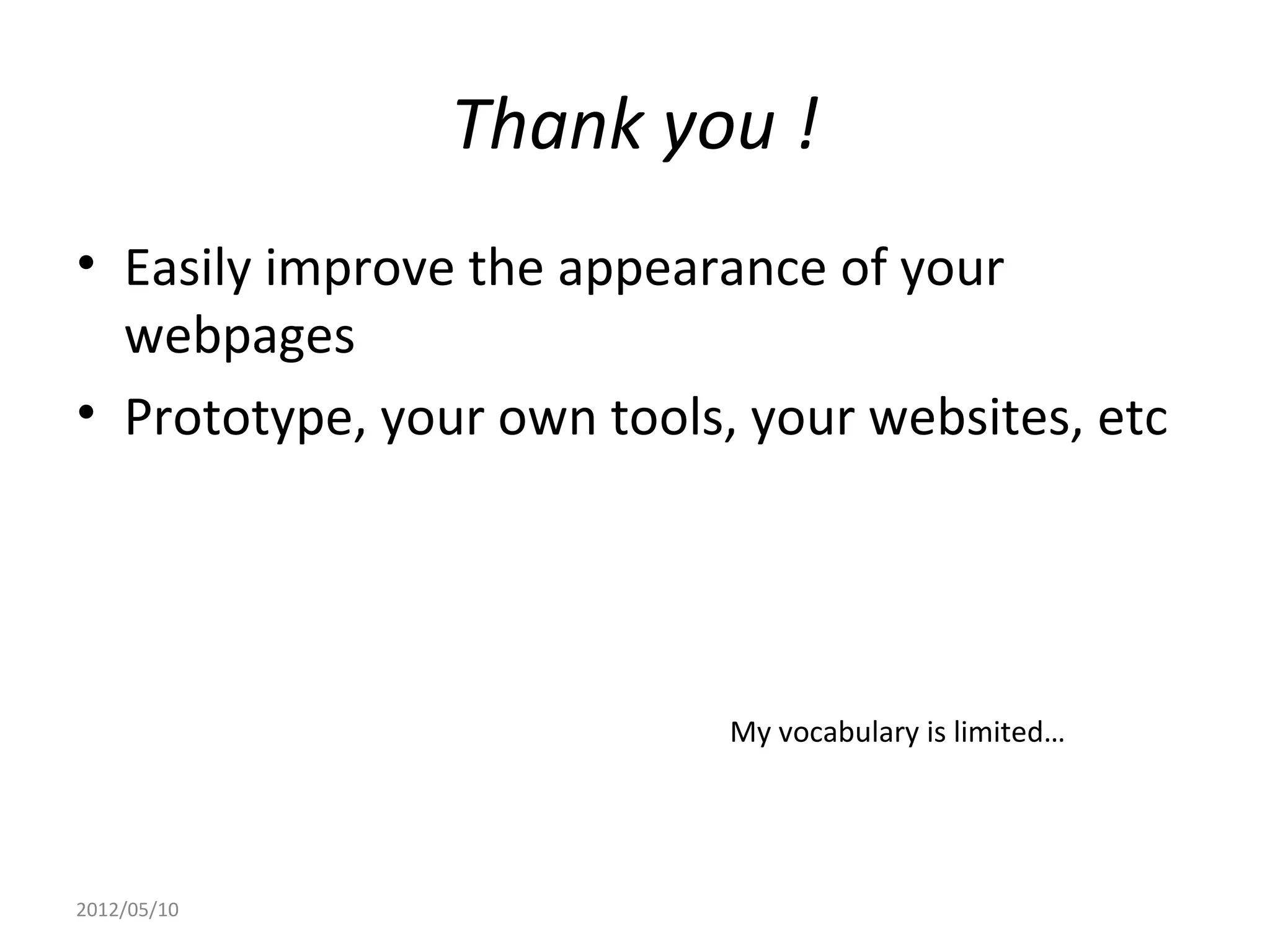 Introducing twitter bootstrap | PPT