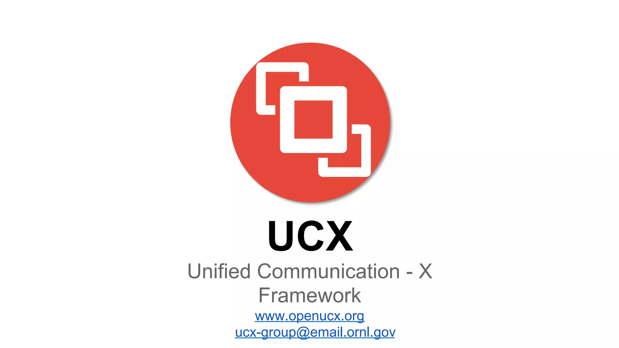 Introducing ucx unified communications x framework | PDF