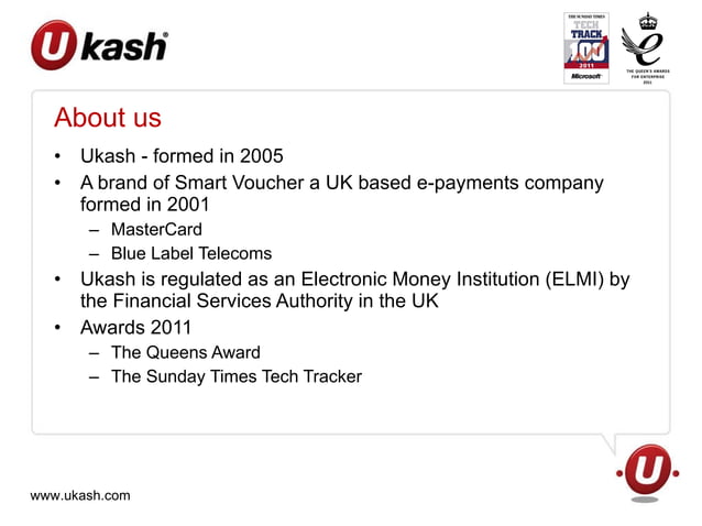 Introducing Ukash | PPT