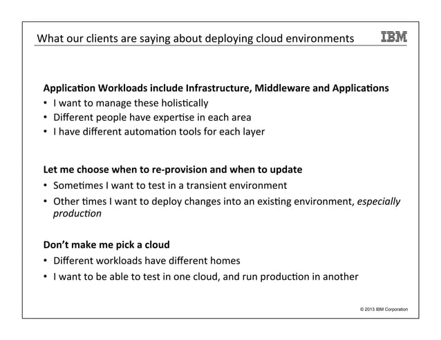 Improving Software Delivery with DevOps & Software Defined Environments | PPT