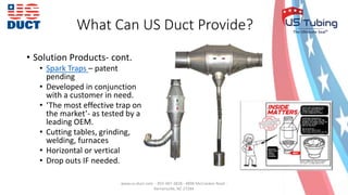 Introducing US Duct's Service and Product Line | PPTX