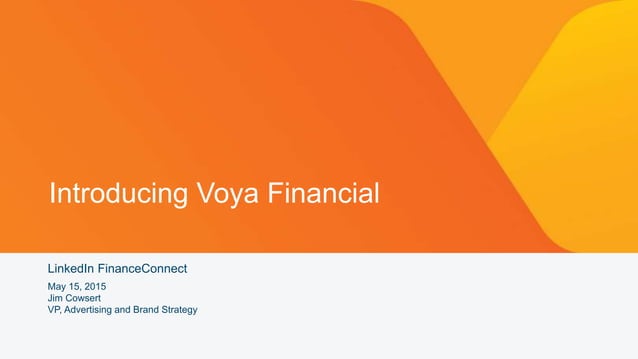 Introducing Voya Financial | PPT