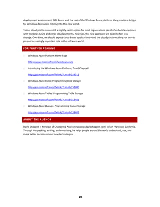 Introducing Windows Azure | PDF