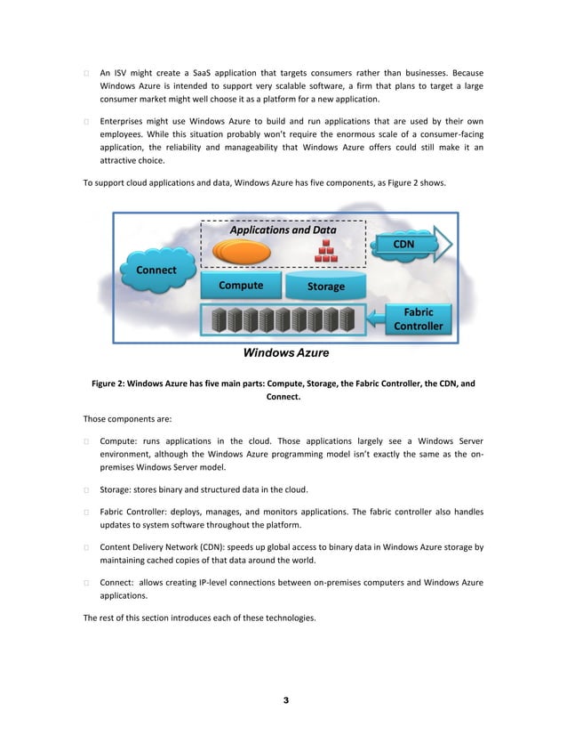 Introducing Windows Azure | PDF
