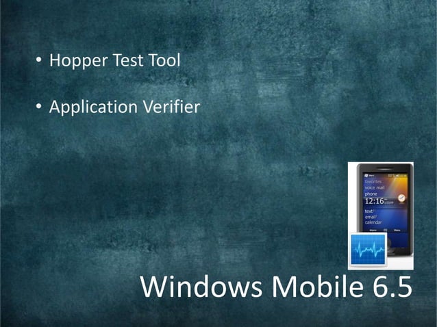 Introducing Windows Mobile 6.5 | PPTX | Mobile Games | Video Gaming