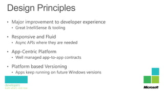 Introducing Windows Runtime in Windows 8 | PPTX